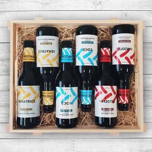 Craft Beer Box - Send Gourmet Basket to Bologna Italy